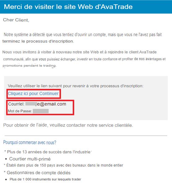 Comment compléter mon inscription? – AvaFutures
